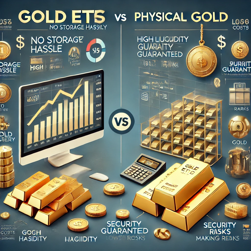 Gold ETF vs Physical Gold: Which is the Better Investment? - Market Mantraa